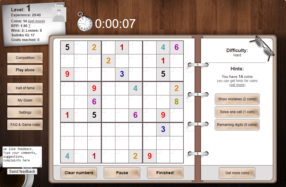 The Best Sudoku Online Game - Compete Live - Play Multiplayer